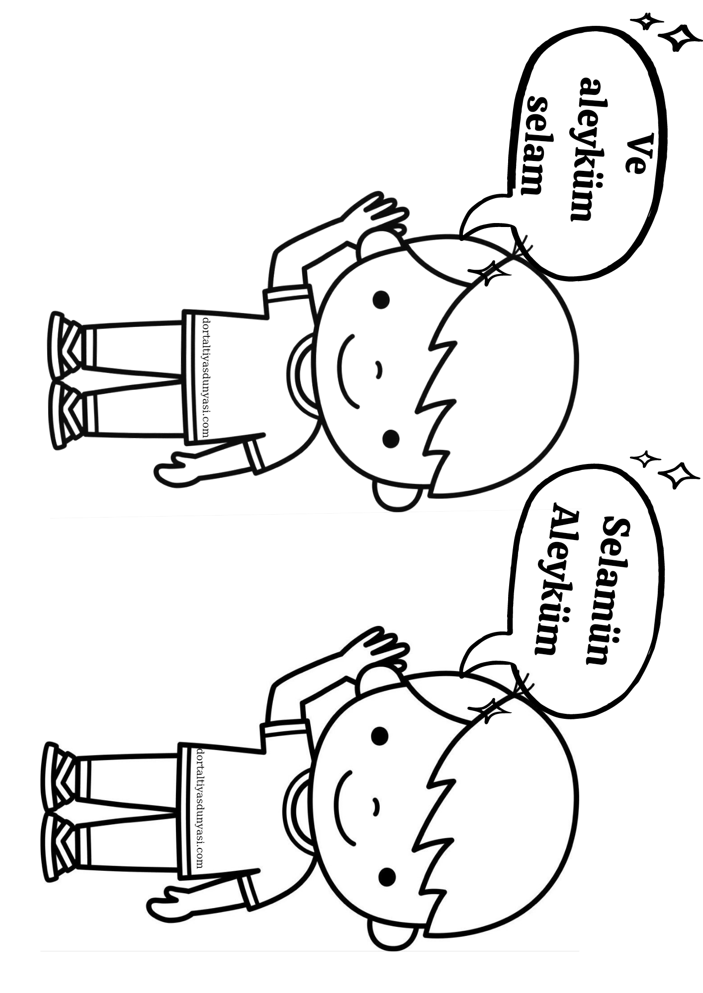 MANDALLI SELAM ETKİNLİĞİ - 4-6 Yaş Dünyası